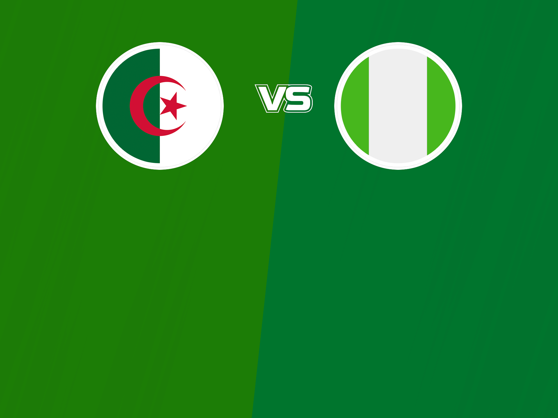 ALG vs NGA: Nigeria won by 2-0. Watch Videos, Highlights and Stats