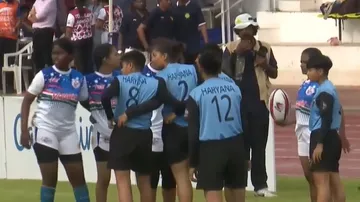 M4: Haryana 5-5 Andhra Pradesh | Girls Junior National Rugby 7s 2024