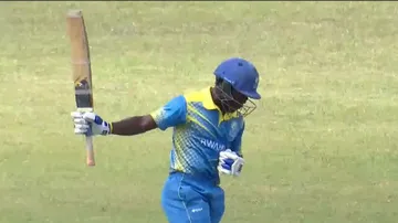 Rwanda vs Zambia: Oscar Manishimwe's 93* off 62