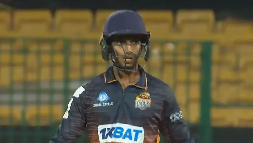 Krishnan Shrijith stands tall with gritty 50