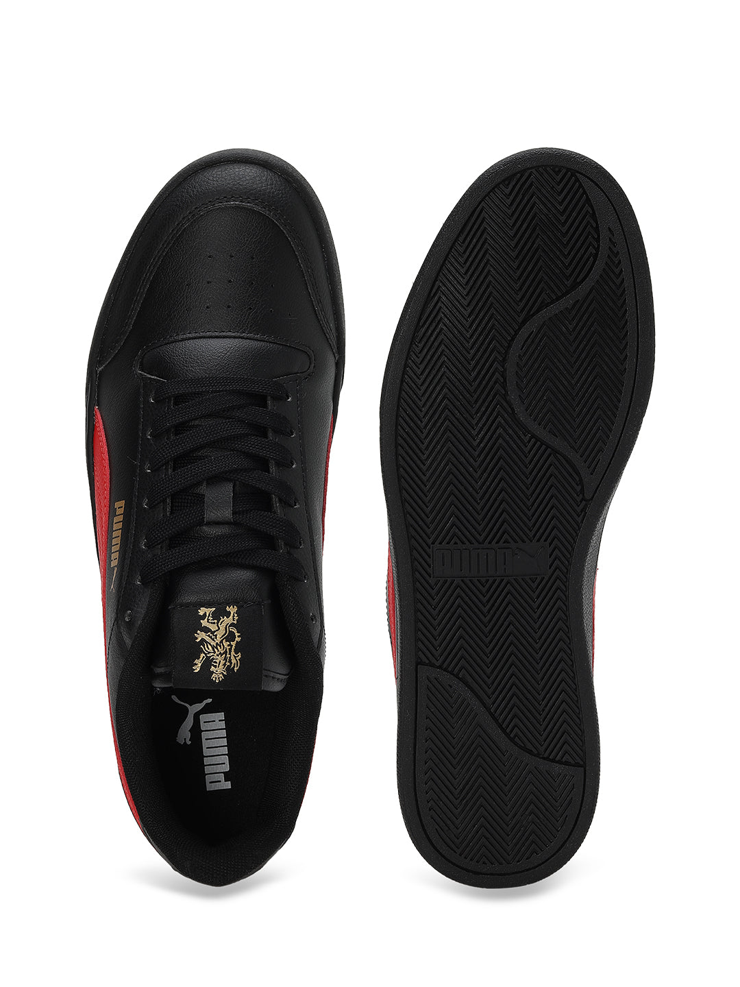 Buy Unisex Black PUMA X RCB Shuffle Sports Shoes From Fancode Shop.