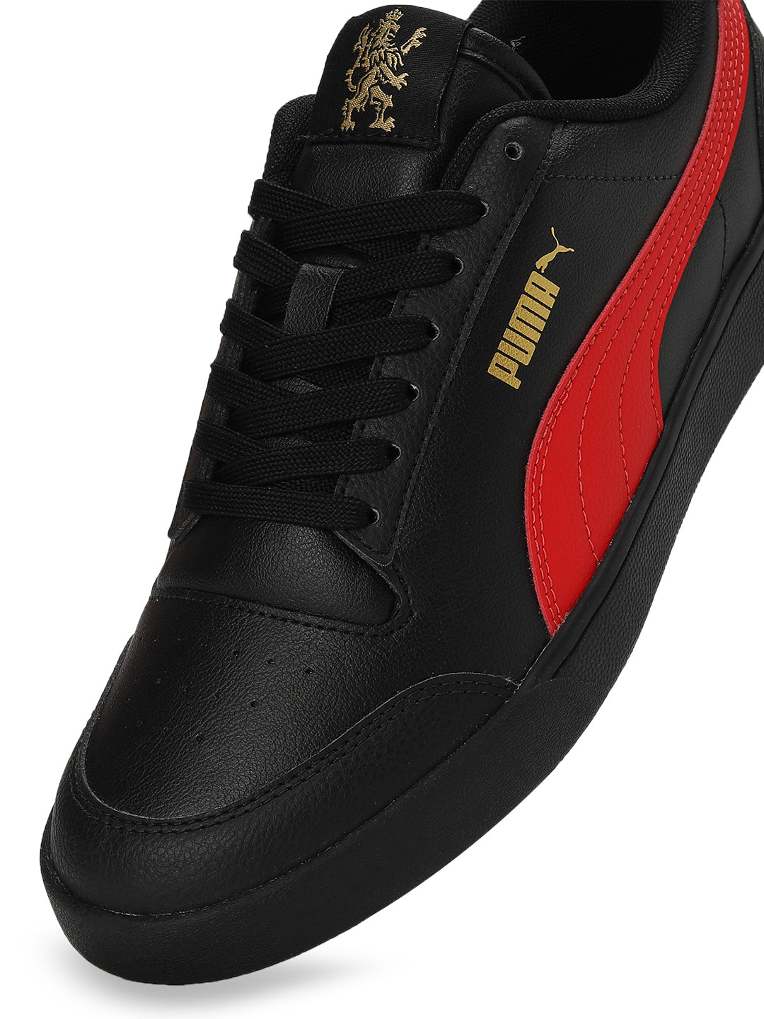 Buy Unisex Black PUMA X RCB Shuffle Sports Shoes From Fancode Shop.