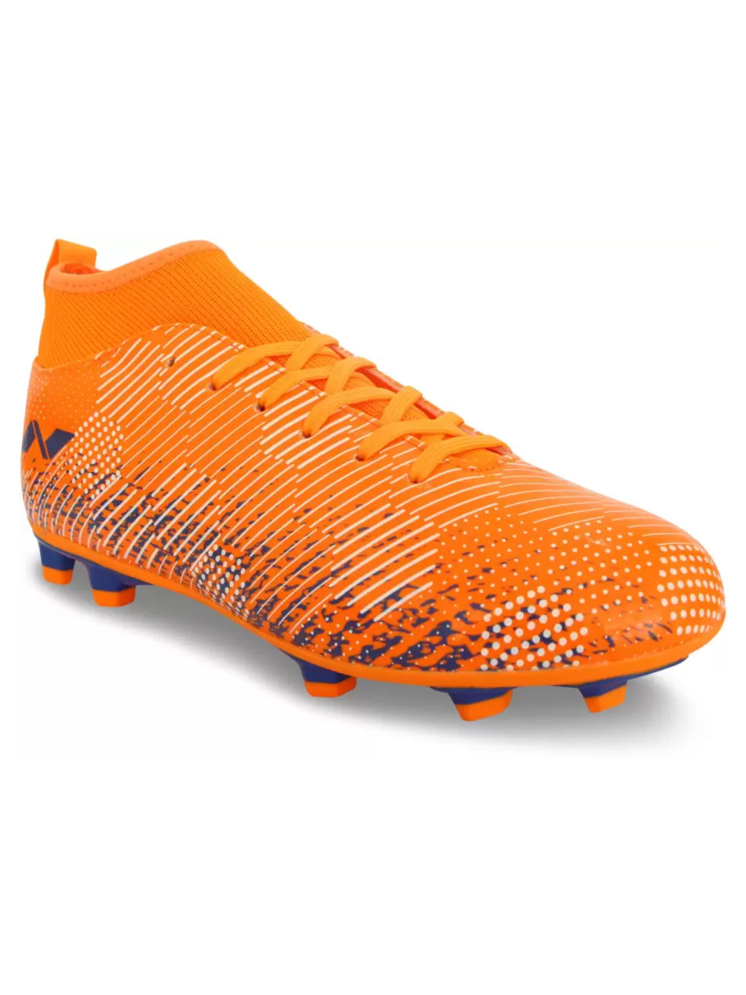 Buy Men Orange and R.Blue Pro Encounter 9.0 Football Shoes from FanCode ...