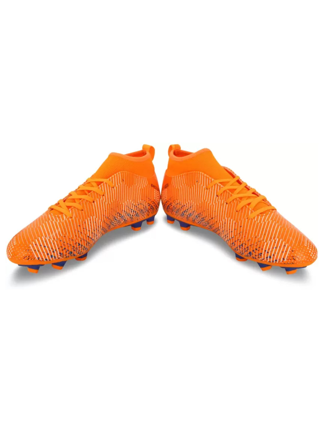 Buy Men Orange and R.Blue Pro Encounter 9.0 Football Shoes from FanCode ...