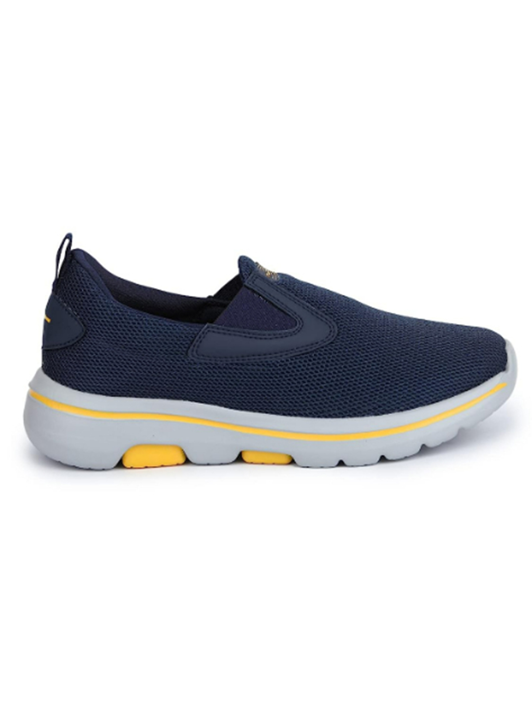 Buy Men Navy/Mustard Arthur-ASGO0112 Running Shoes From Fancode Shop.