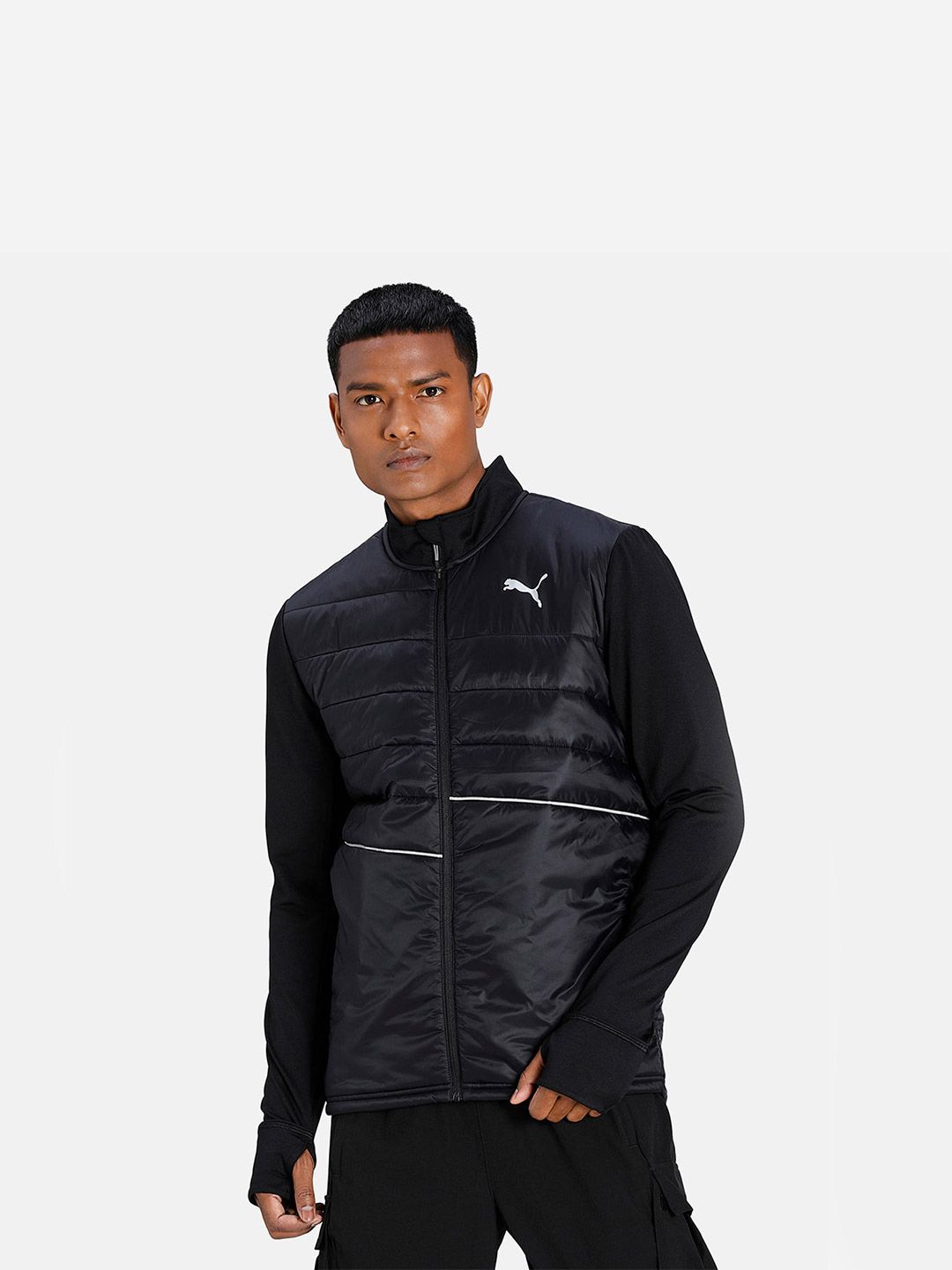 Buy Men Black PUMA x RCB Arcade Jacket From Fancode Shop.