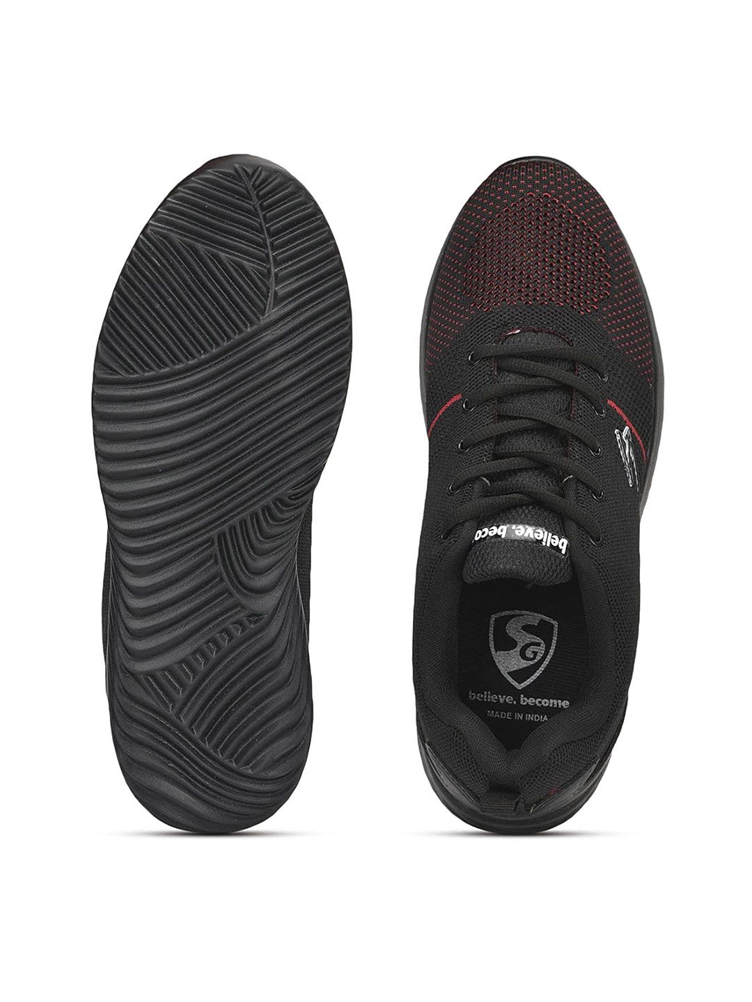 Buy Men Calceus Black Sports Shoes From Fancode Shop.