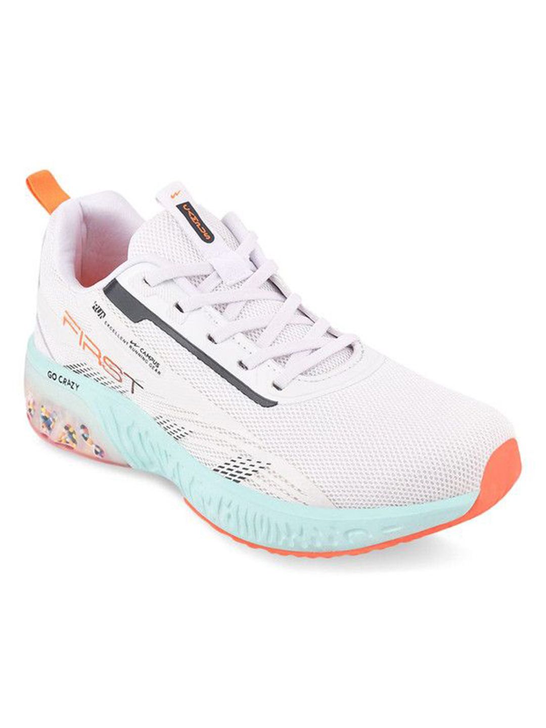 Buy Men First White Running Shoes From Fancode Shop.