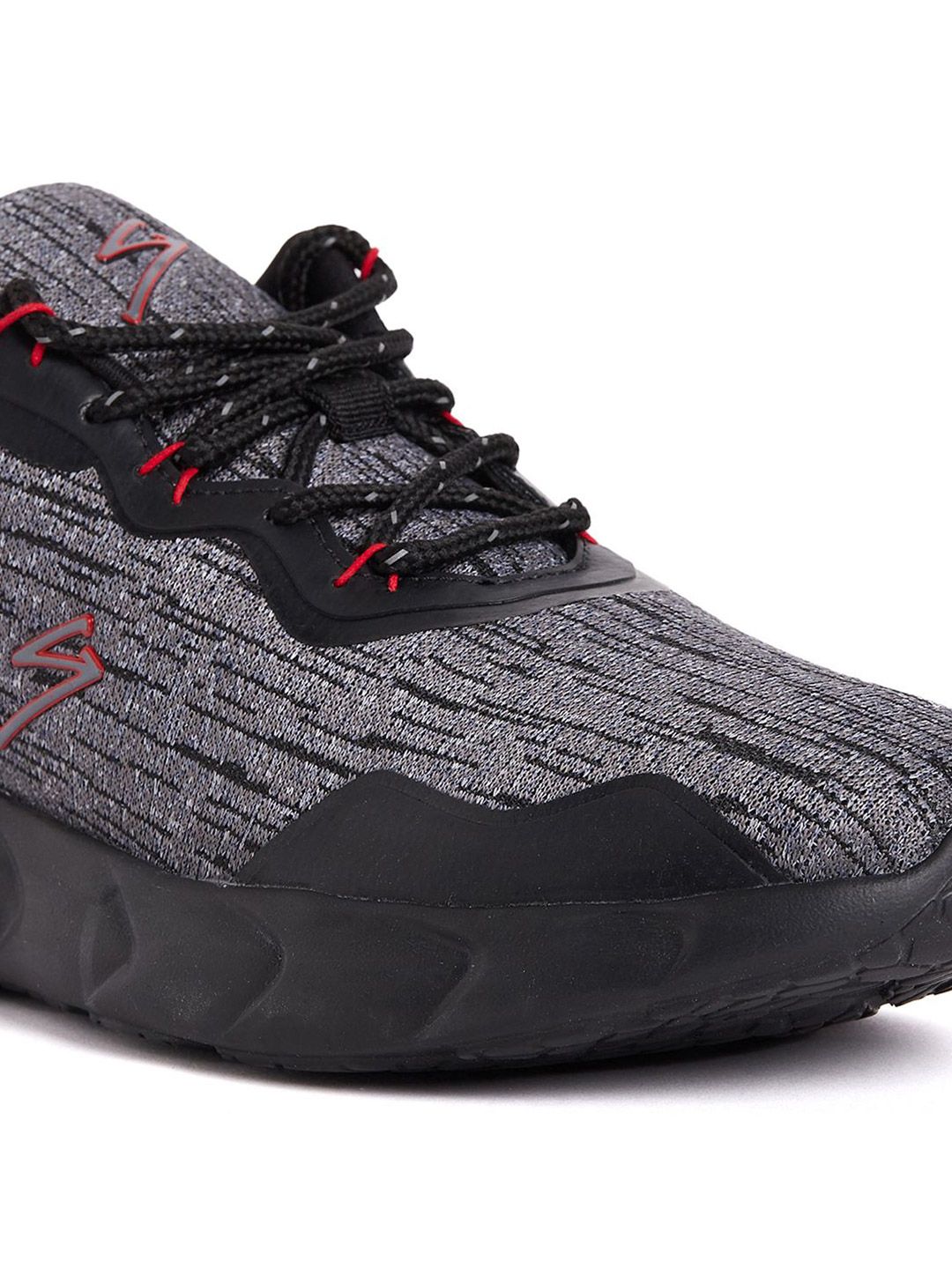 Buy Men ROAR Black/Red Sports Shoes From Fancode Shop.