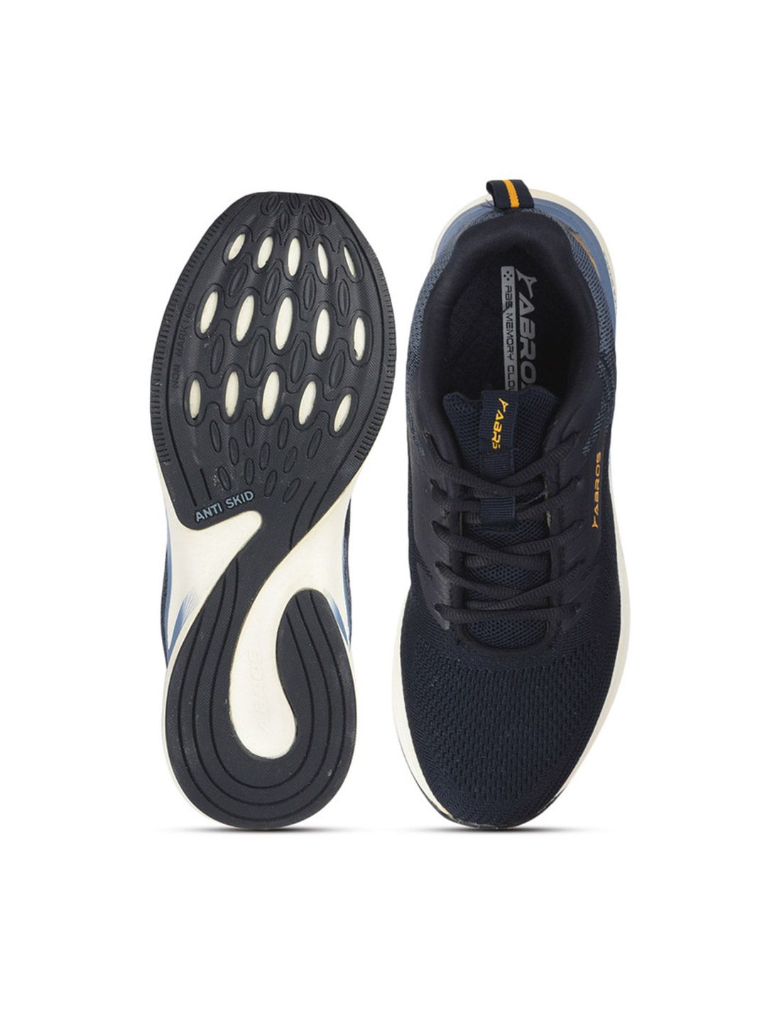 Buy Men Navy Blue & Grey Tesla-O Running Shoes From Fancode Shop.