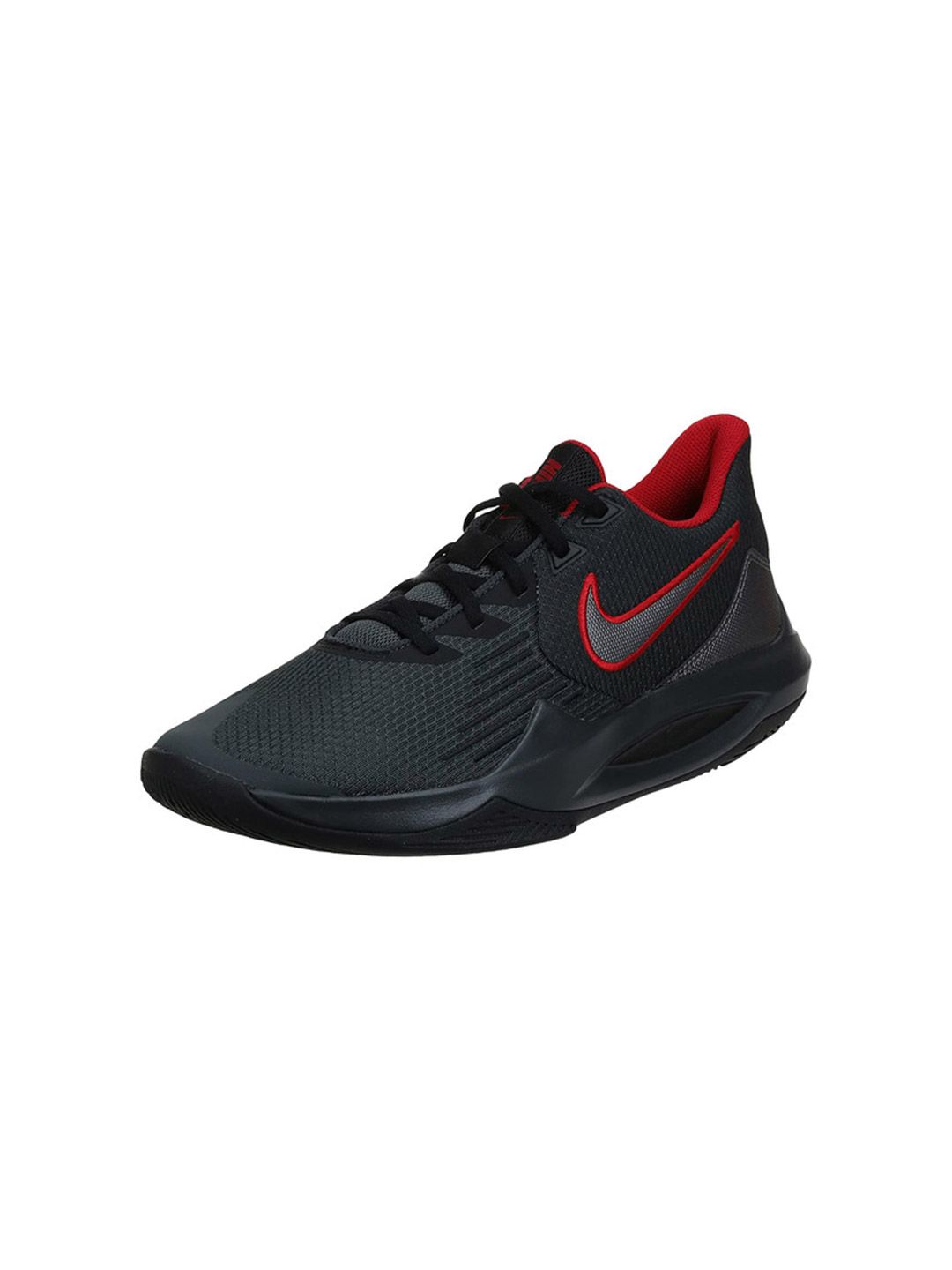 Buy Men Grey & Red Precision V Mtlc Sport Shoes