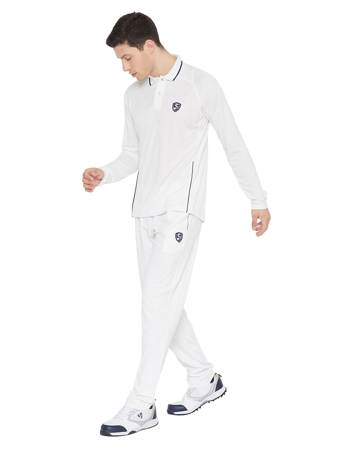 Buy Men Off-White Test Cricket Track Pant From Fancode Shop.