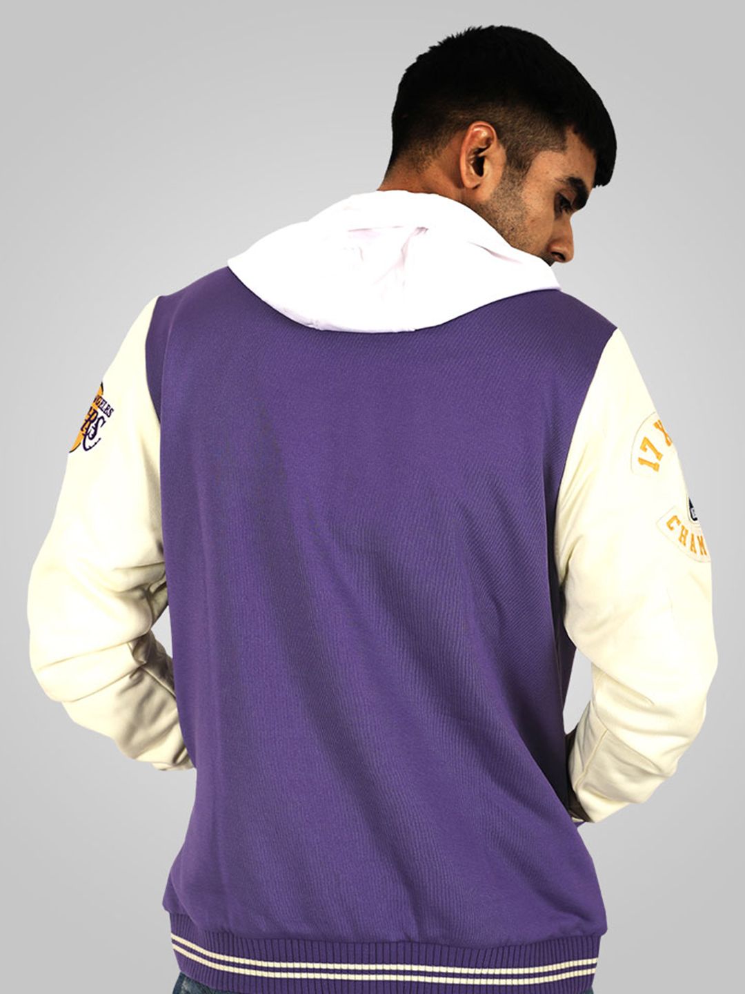 Buy Los Angeles Lakers: Letterman Jacket - Purple From Fancode Shop. Buy Los Angeles Lakers: Letterman Jacket - Purple From Fancode Shop.