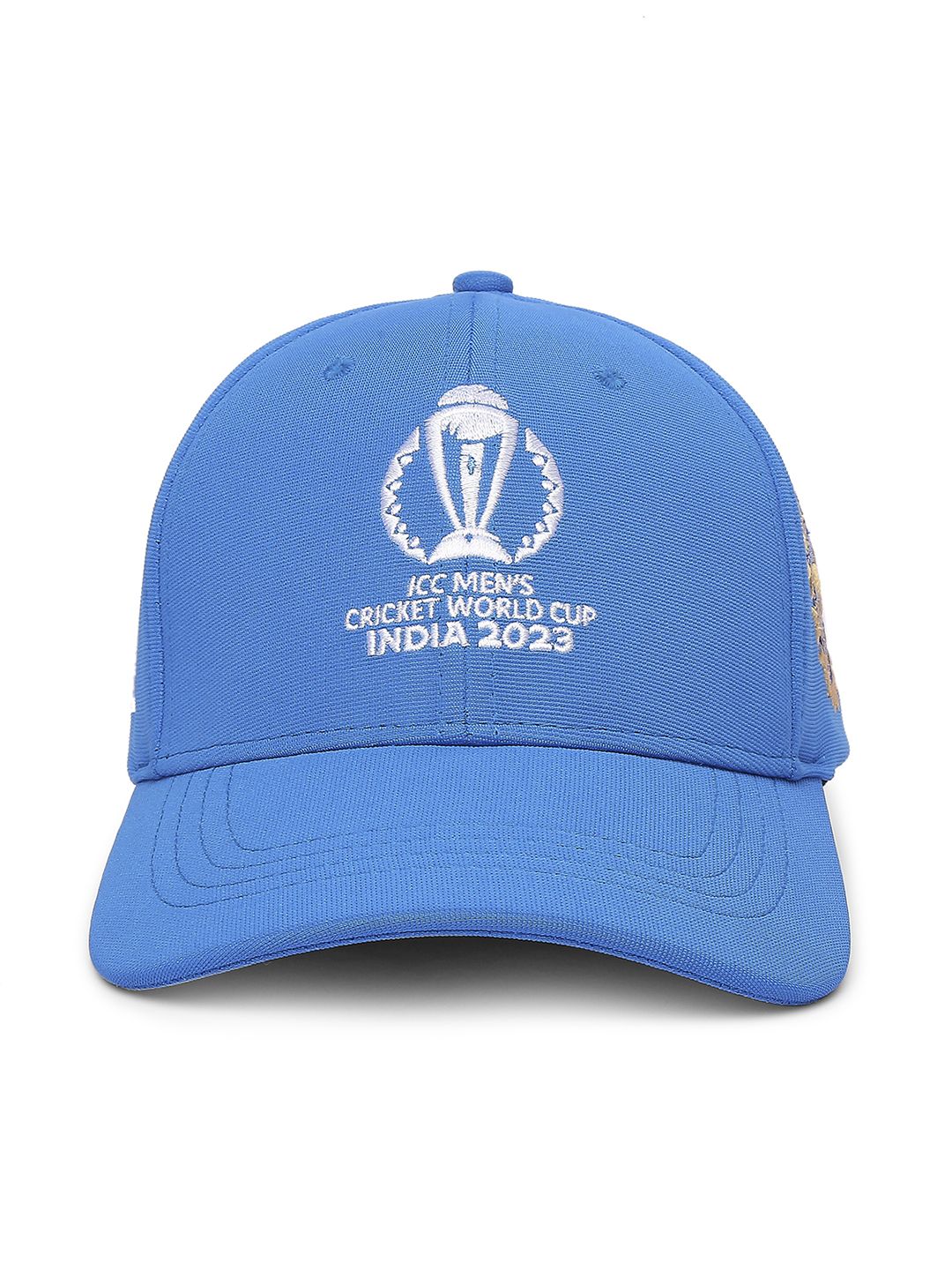 Buy Official ICC CWC-23 Team India Navy Blue T-Shirt and Royal Blue Cap ...