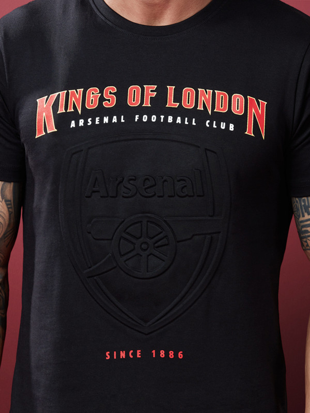 Arsenal FC: Kings Of London Men's T-Shirts From Fancode Shop