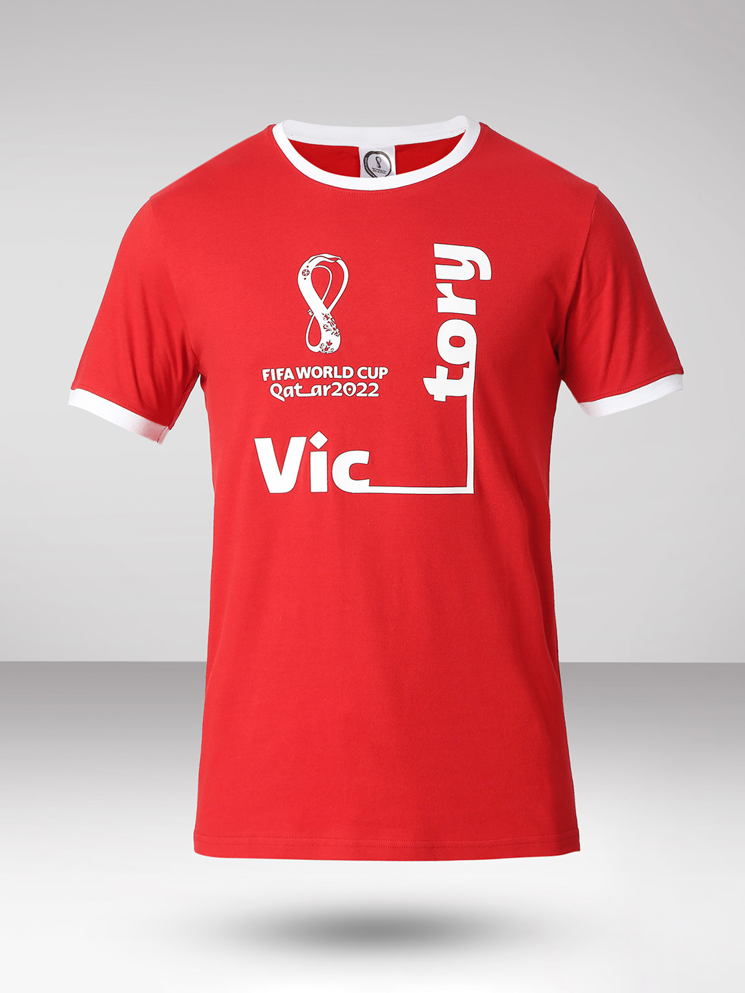 Buy FIFA WC'22 Men Red Printed Round Neck Cotton T-Shirts From Fancode ...