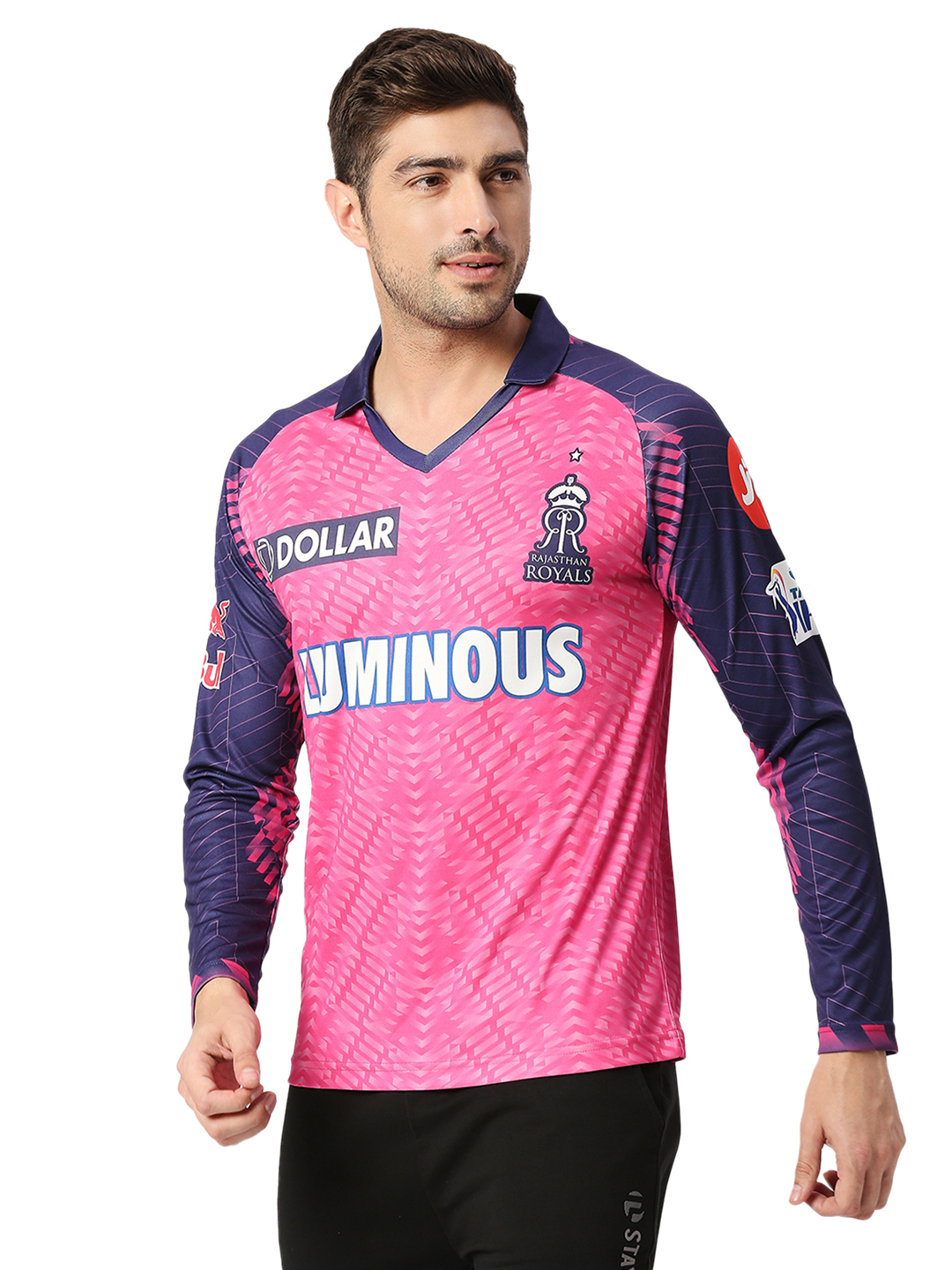 Buy Rajasthan Royals Match Jersey 2023 - Full Sleeve From Fancode Shop.