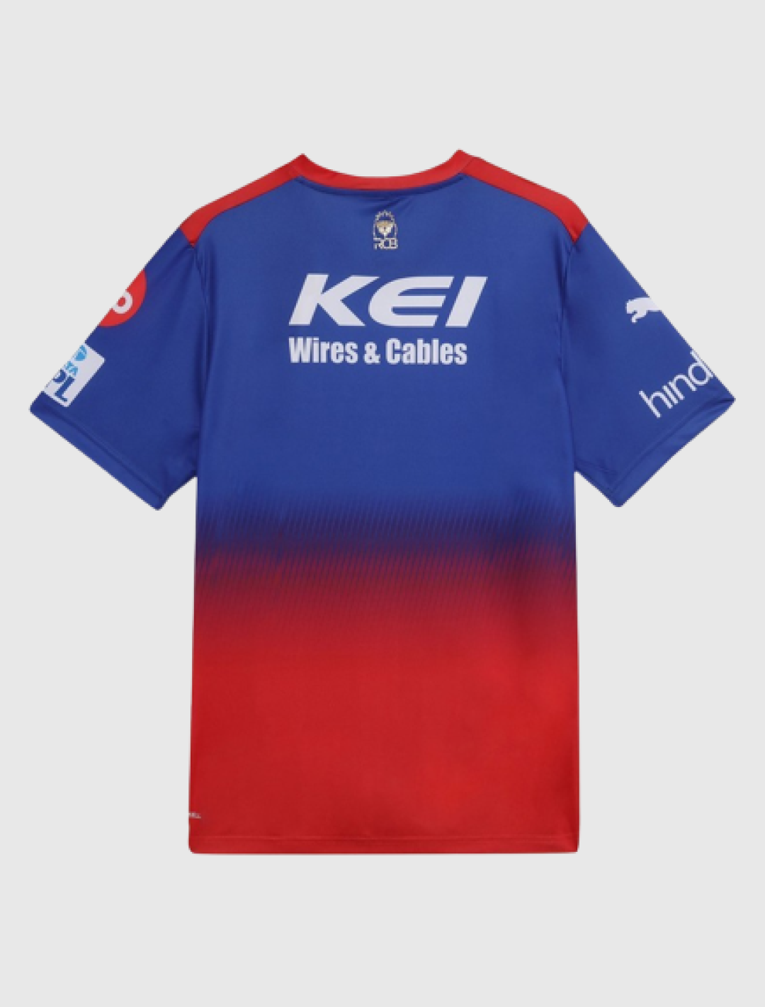 Buy Men's Red and Blue Printed Half Sleeves V-Neck Official IPL-2024 ...