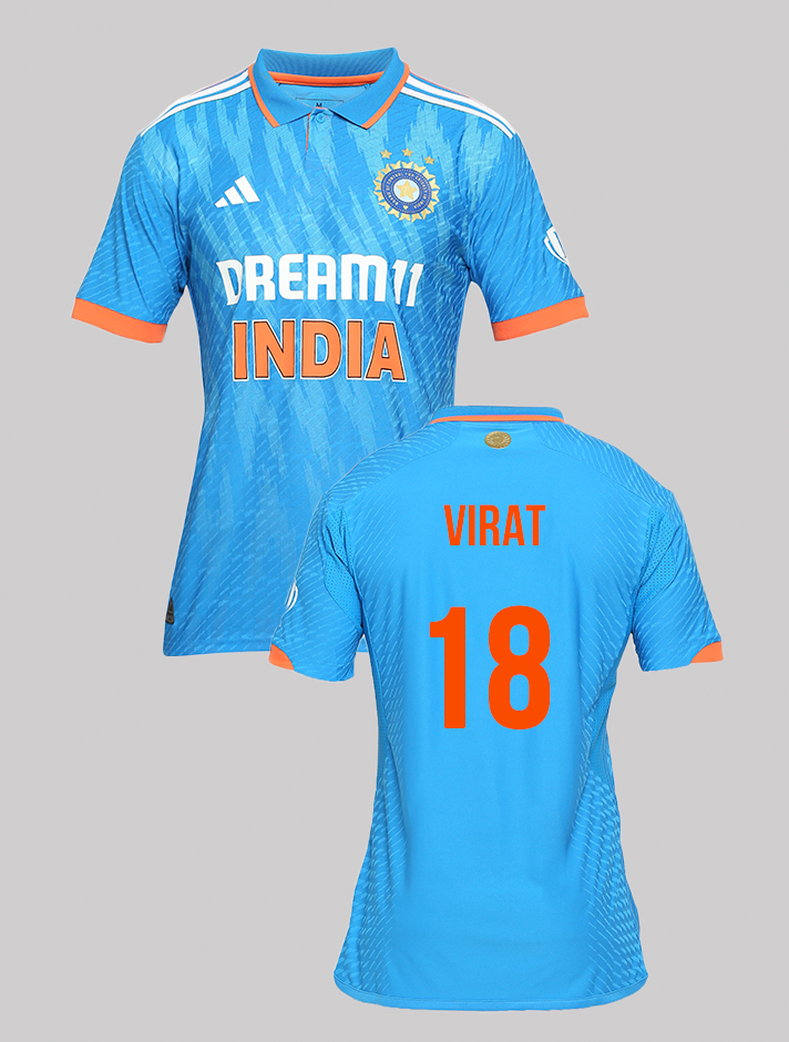 Buy Official Adidas ICC India ODI Cricket Virat Kohli Player Jersey for Men From Fancode Shop.