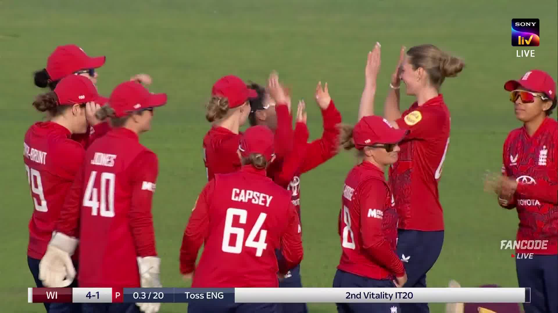 Wicket! Lauren Bell Draws The First Blood, Qiana Joseph Departs