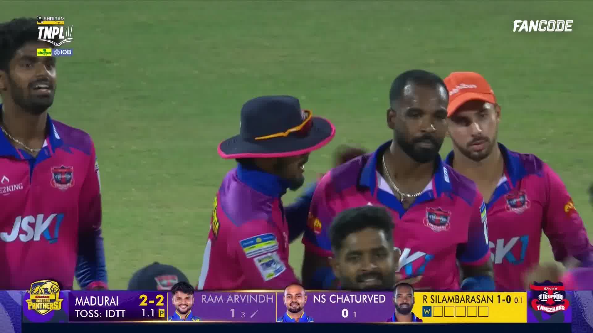 Wicket! Ram Arvindh R Skies It, Sai Kishore Completes A Safe Catch