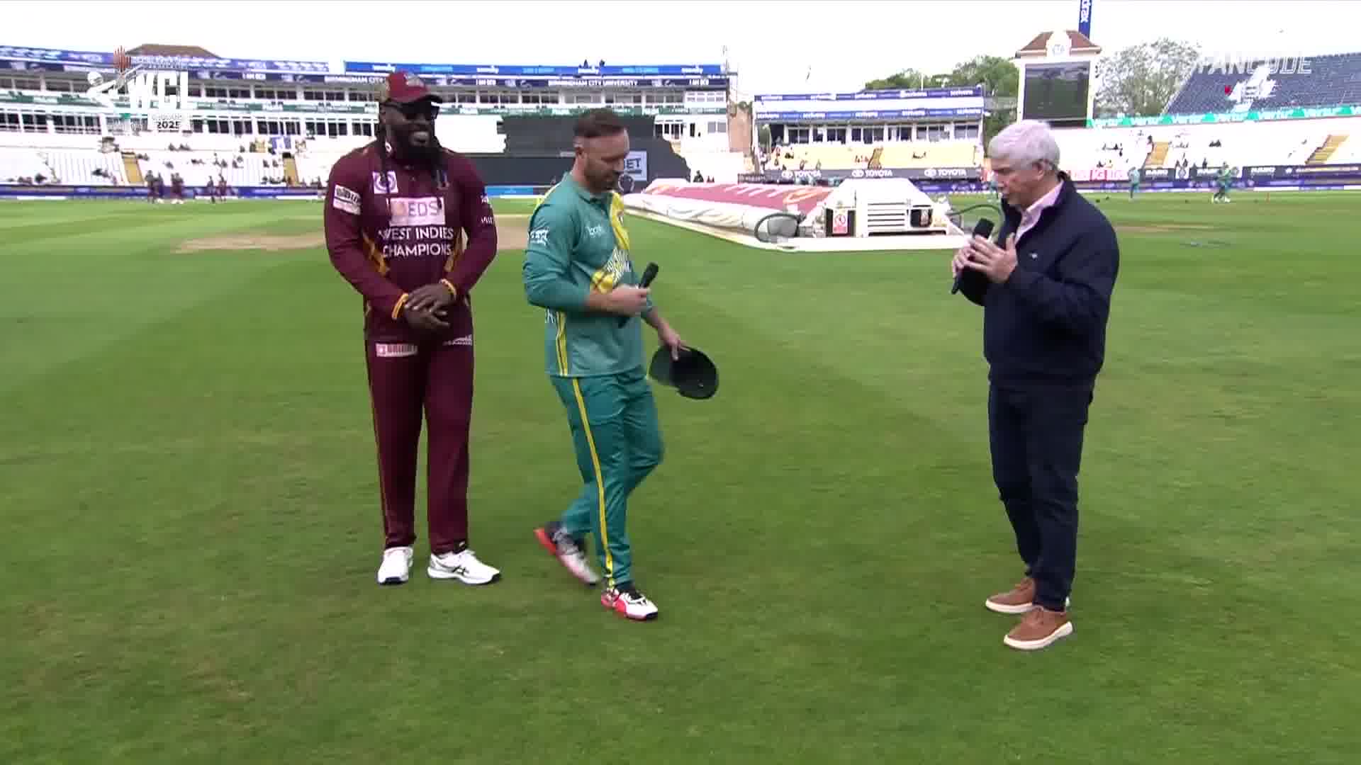 Toss! South Africa Champions Have Won The Toss And Have Opted To Bowl