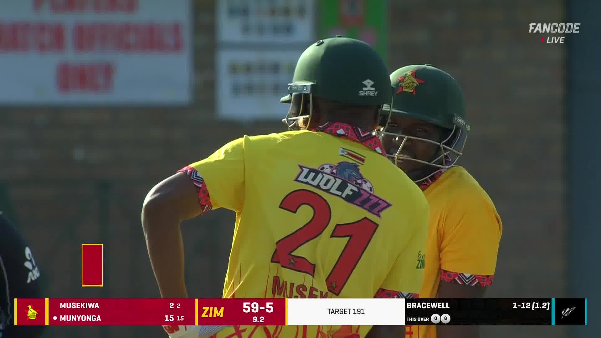 Six! Tony Munyonga Swings It Over Long On For A Biggie