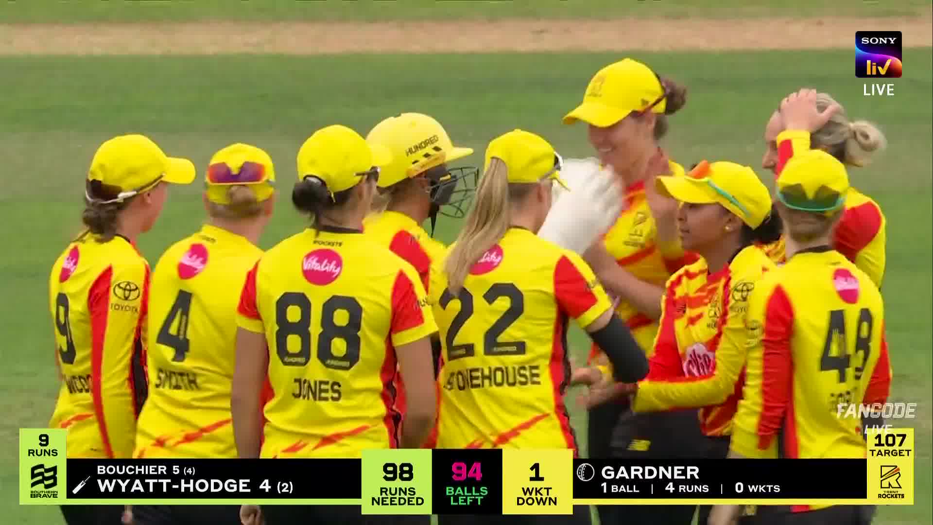 Wicket! Exceptional Teamwork Sees Natasha Wraith Complete Run Out Of ...