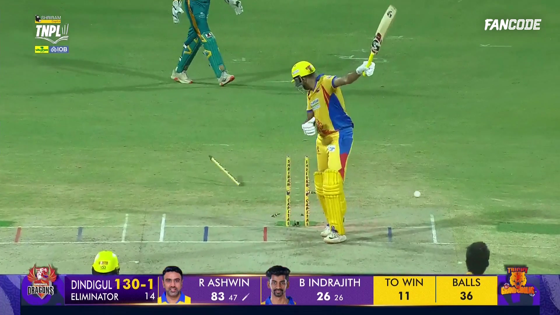 Wicket! Davidson Uproots The Middle Stump Of Ashwin