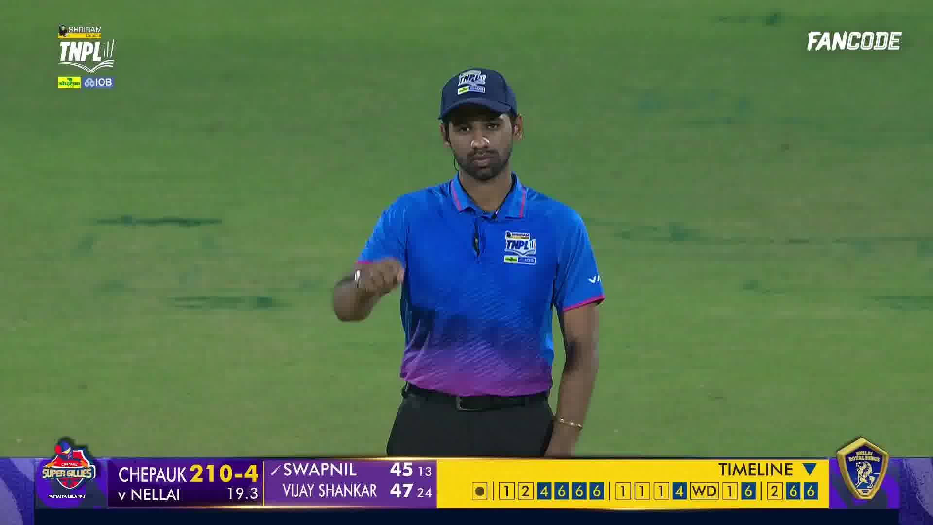 Wicket! Rithik Easwaran Reacts Quickly Behind The Stumps To Remove Swapnil Singh