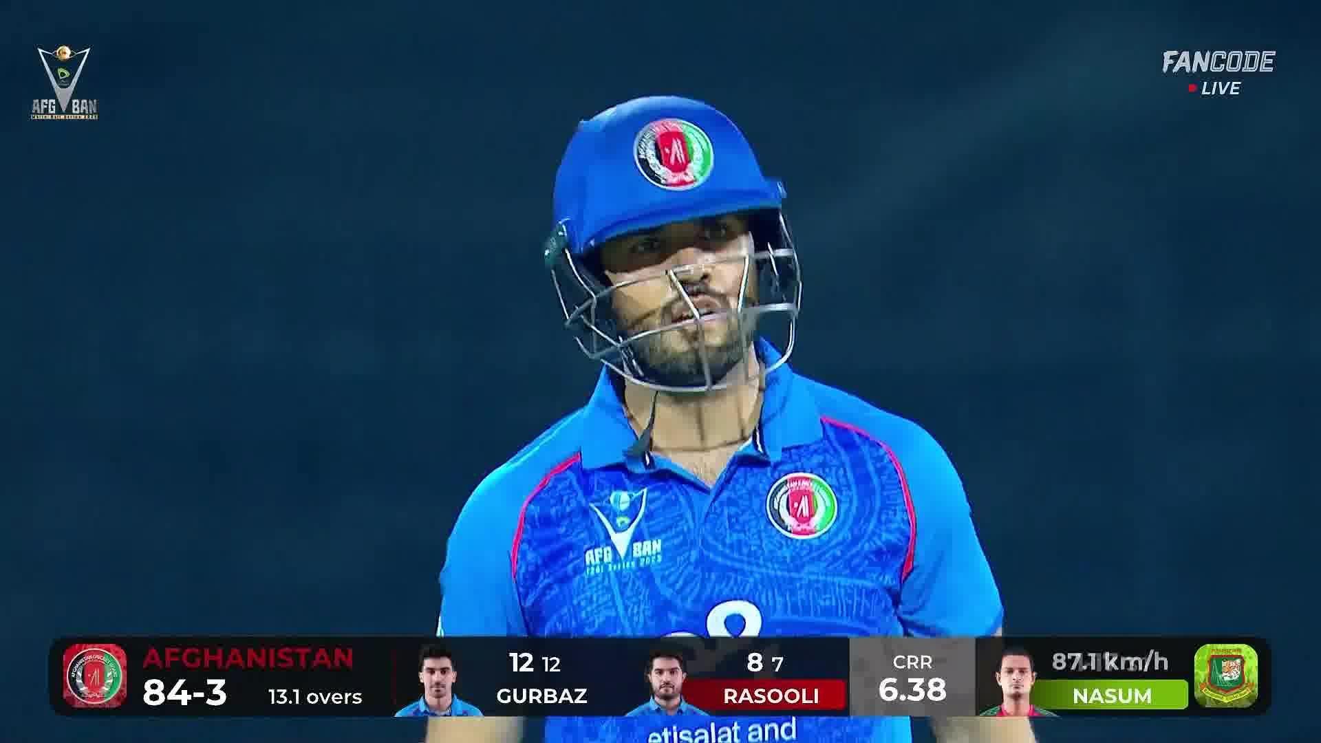 Six! Darwish Rasooli Picks It Bones Out Of It And Smashes It Over The ...