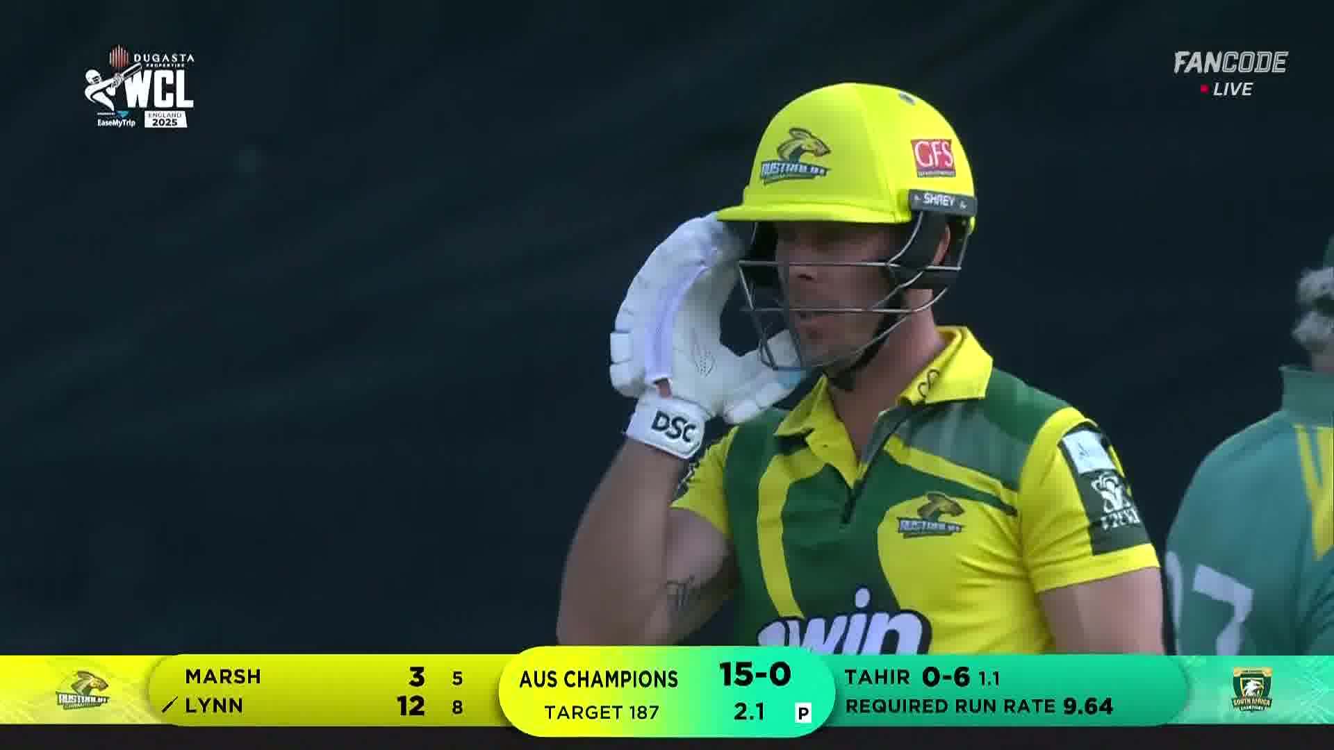 Six! Chris Lynn Heaves It Over Backward Square Leg