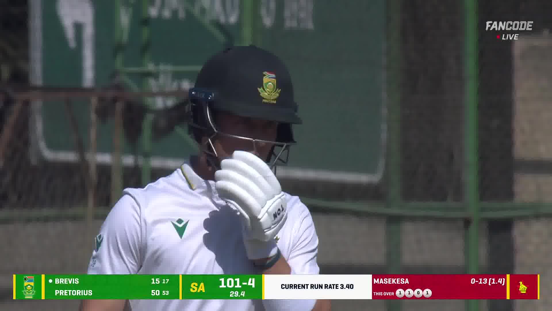 Six! Brevis Effortlessly Pulls It Over Mid-Wicket For A Maximum