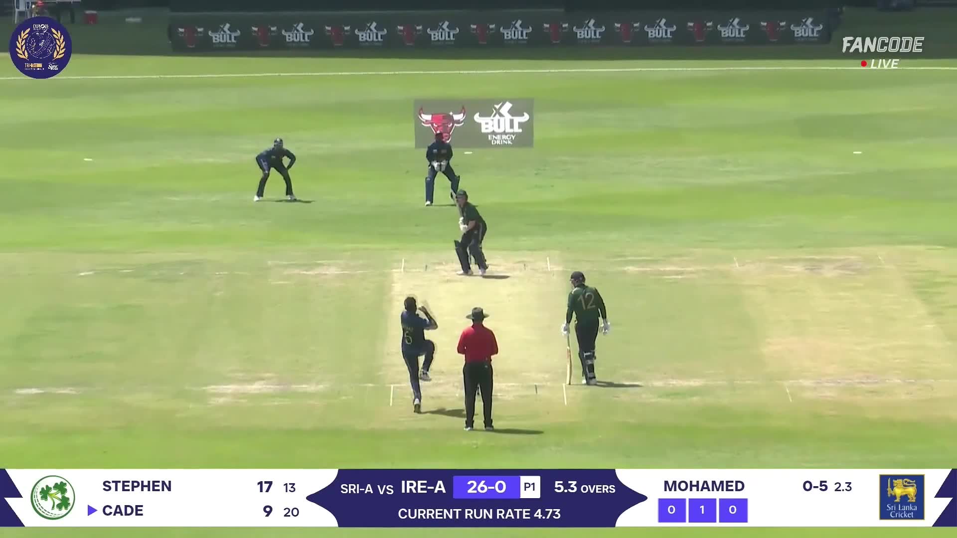 Four! Cade Carmichael Punches It Towards Covers For A Boundary