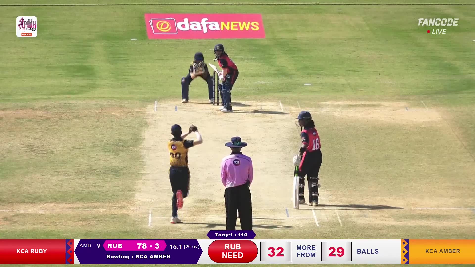 Four! Abina Plays A Graceful Shot Towards Fine Leg For A Boundary