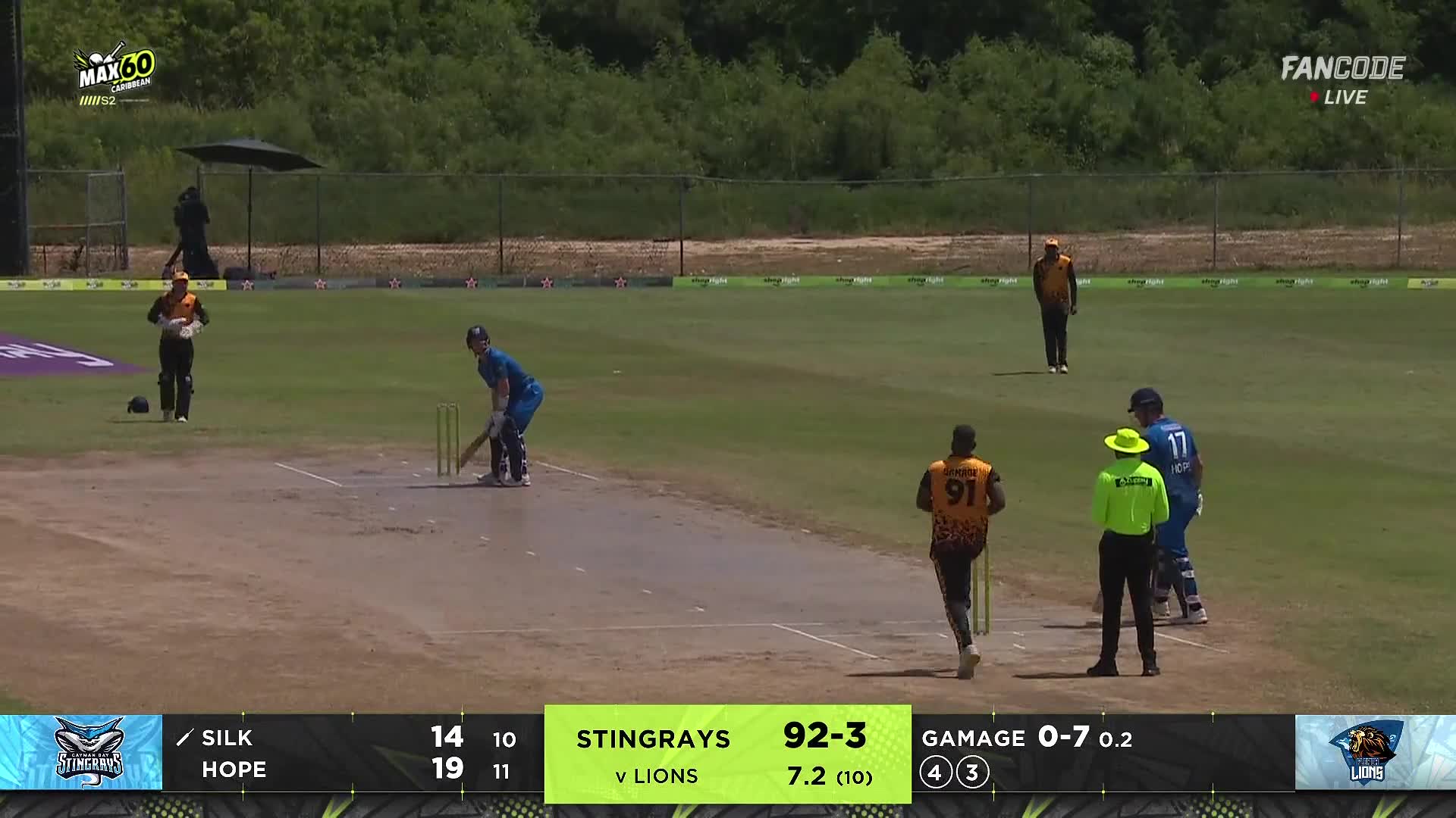 Six! Jordan Silk Launches That Down The Ground All Way Over Mid On