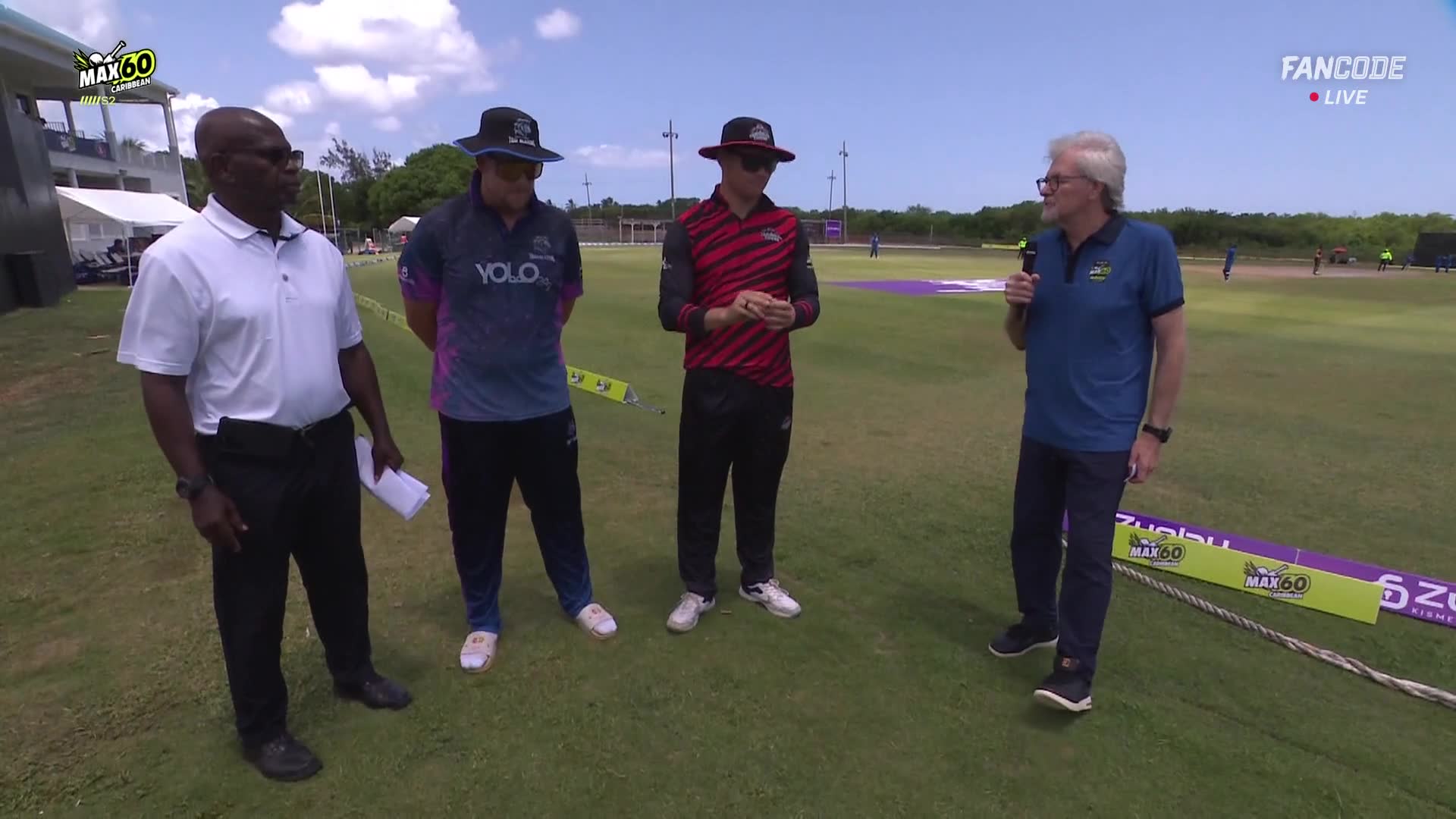 Toss! Boca Raton Trailblazers Won The Toss And Elected To Bat First