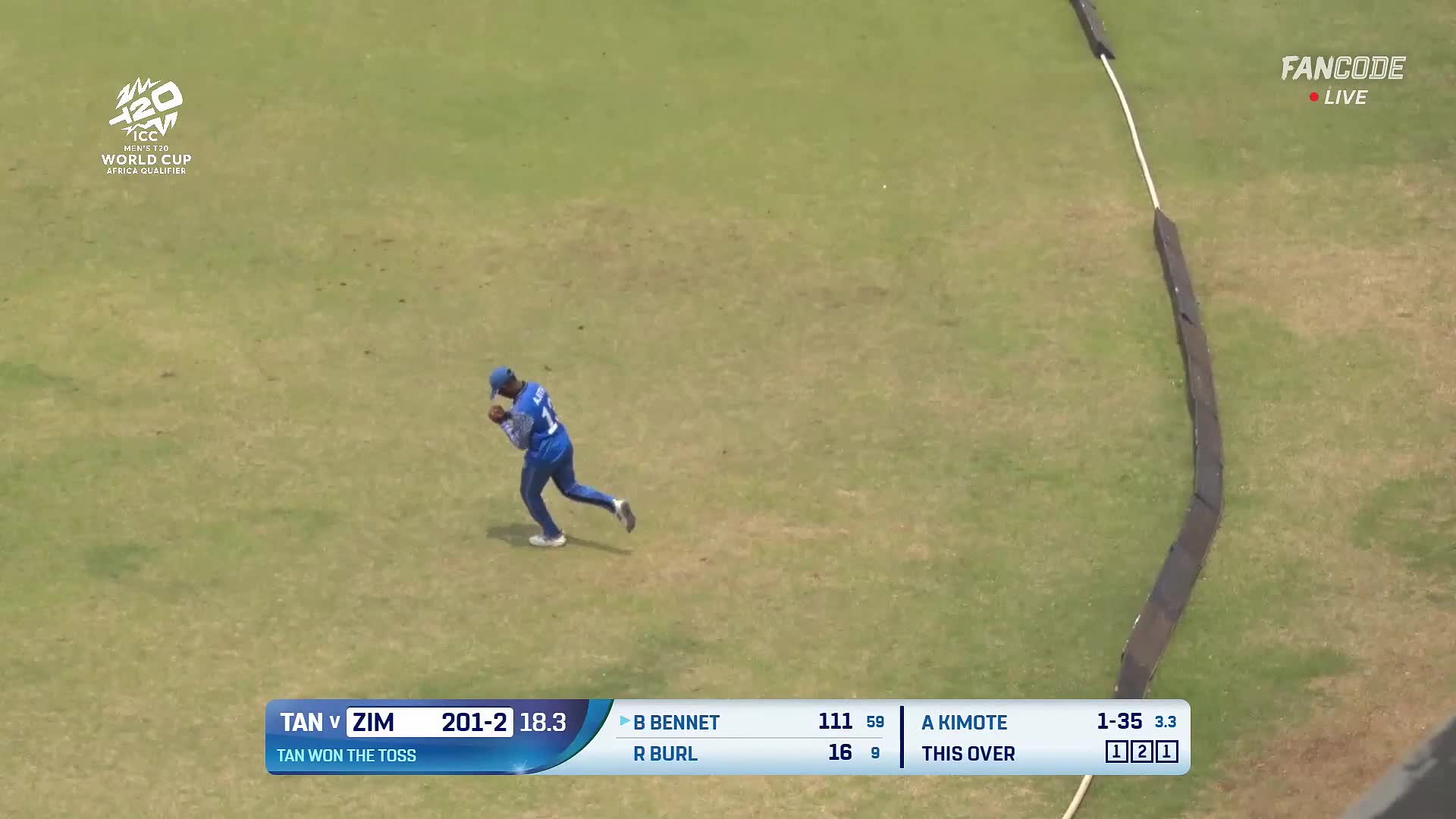 Wicket! Ally Kimote Gets The Breakthrough Brian Bennett Departs