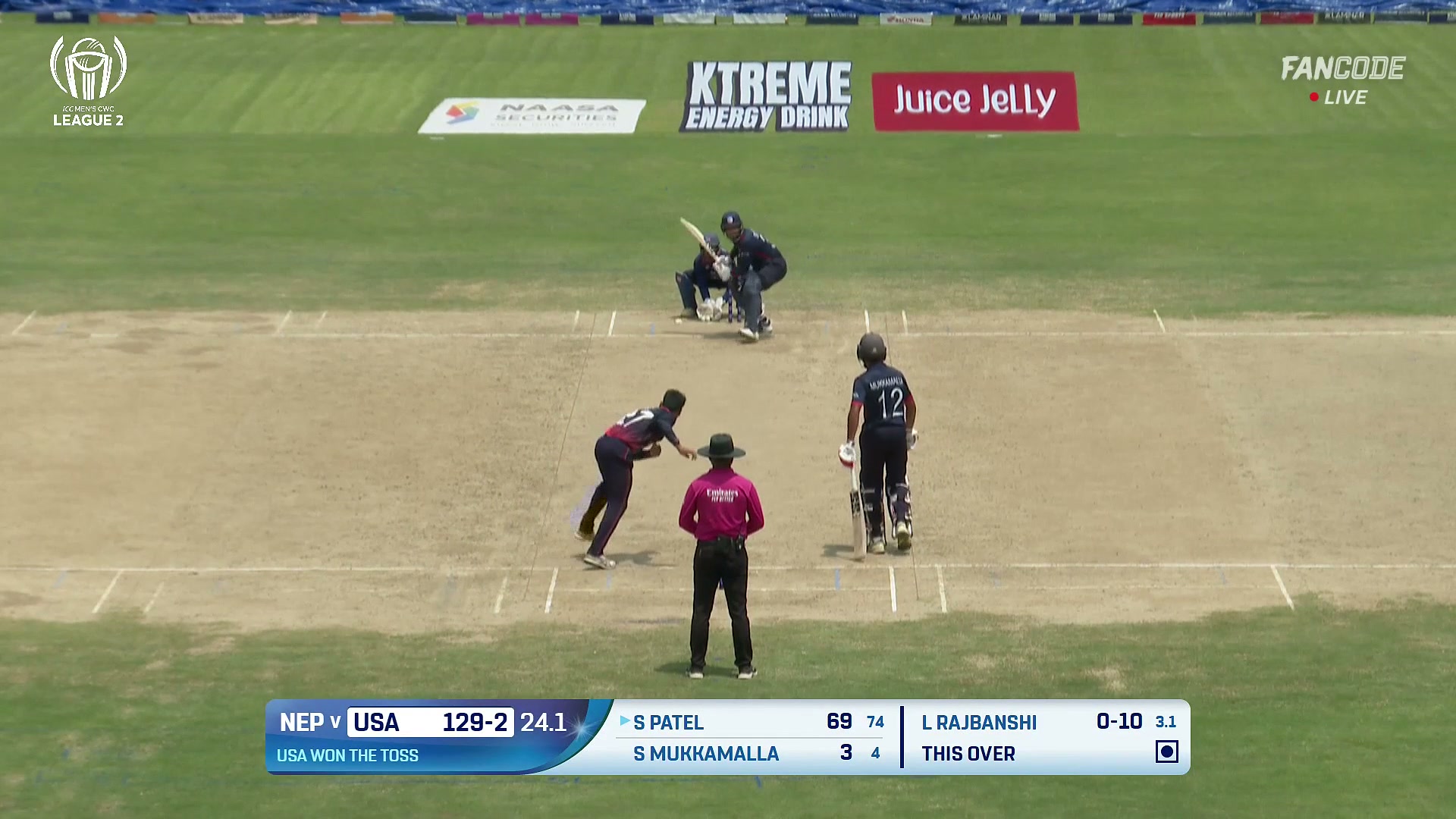Six! Smit Patel Announces Himself With A Maximum
