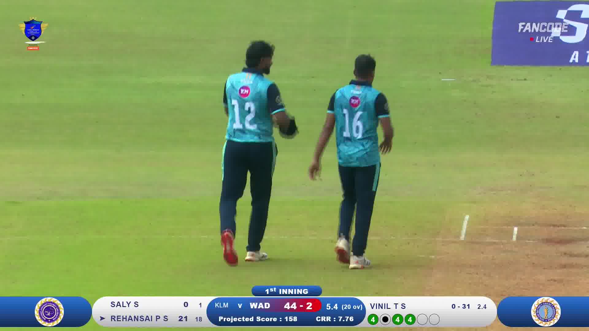 Wicket! Simple Stuff For Sachin PS, Rehan Sai Departs