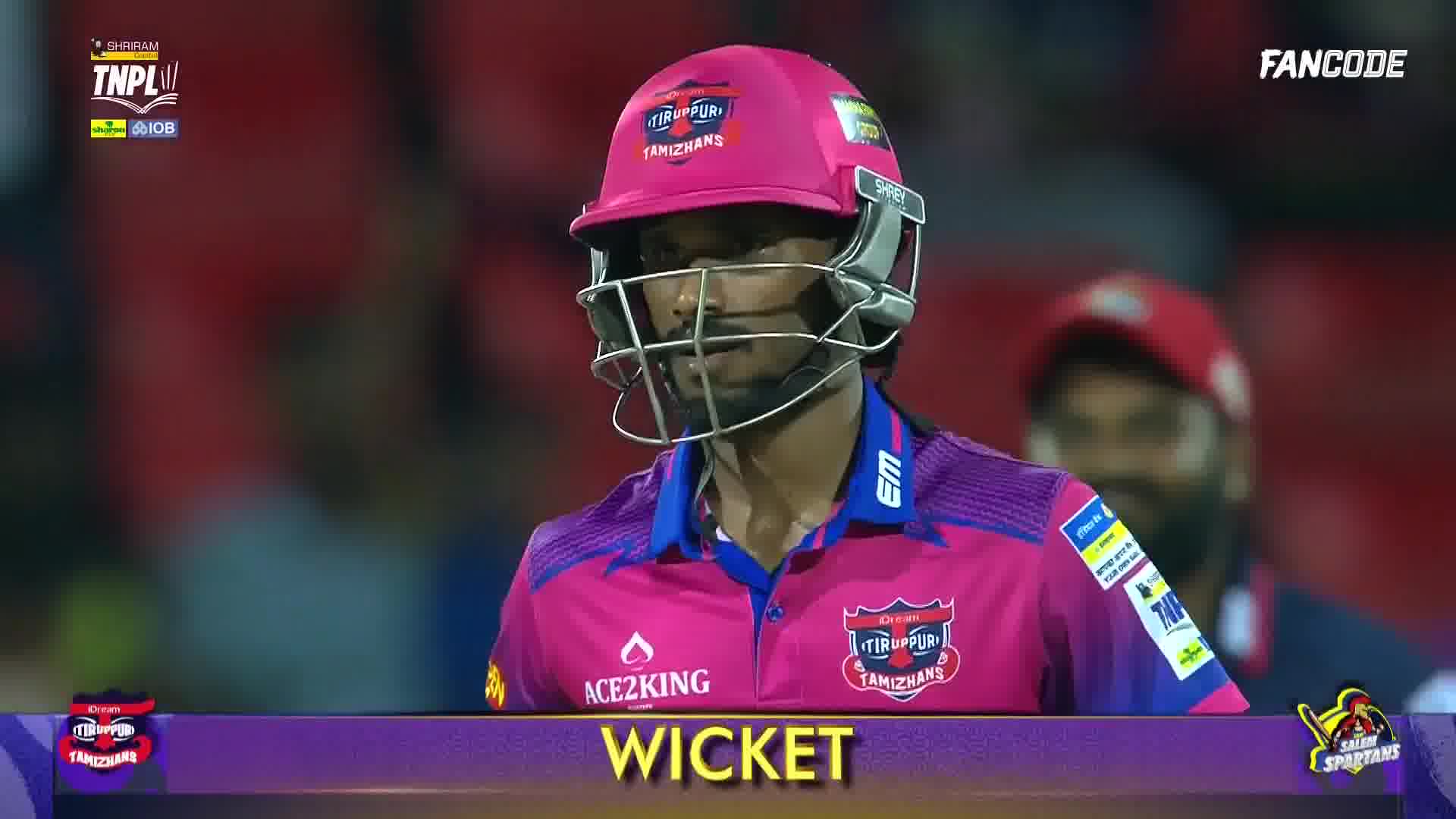 Wicket! M Mohammed Knocks Over Amith Sathvik With A Perfect Delivery