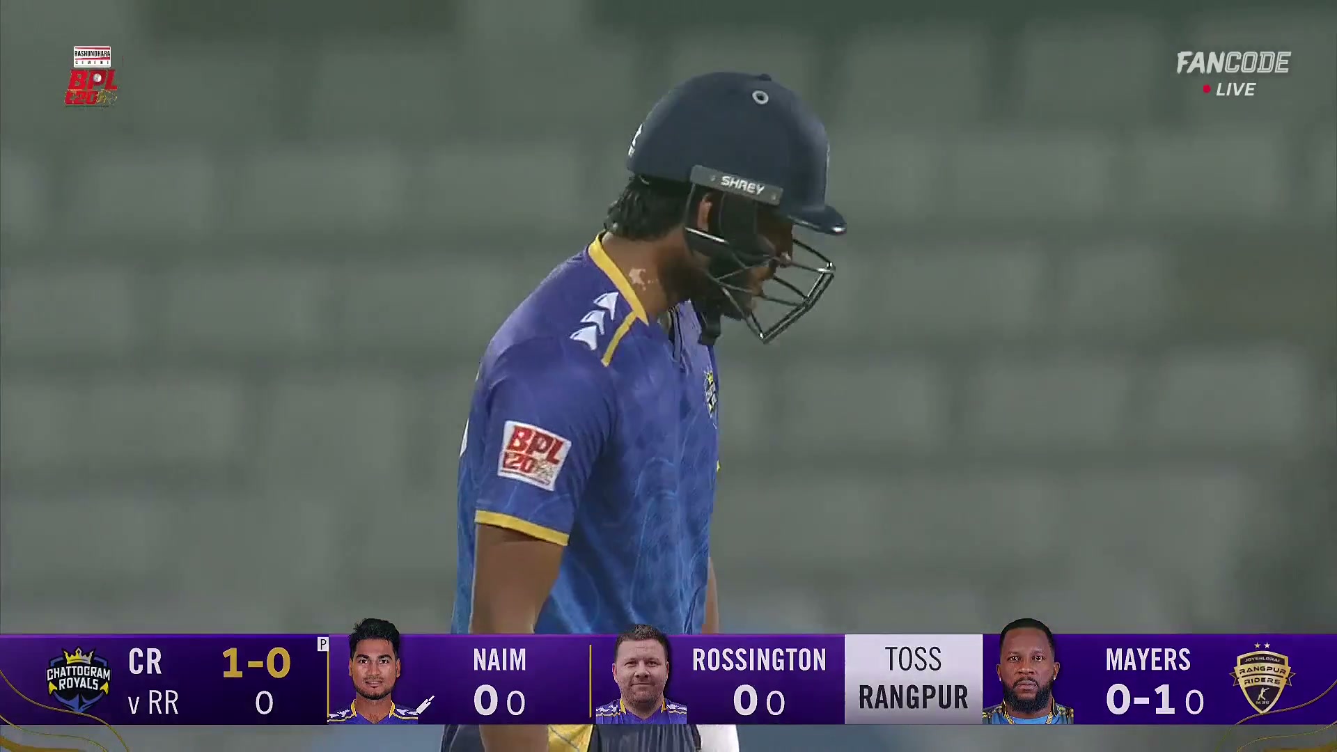 Four! Mohammad Naim Opens The Account With A Crisp Boundary Towards ...