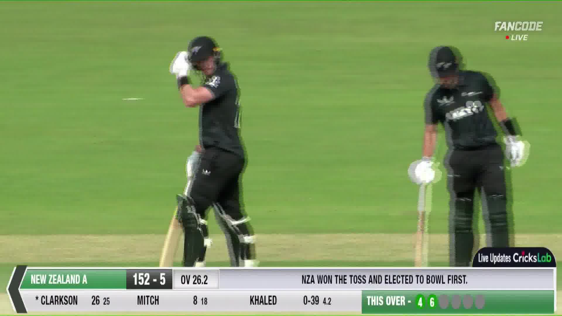 Six! Josh Clarkson Powers It Over The Ropes For A Maximum