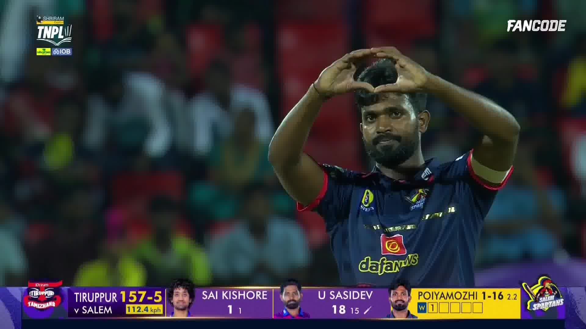 Wicket! Boopathi Kumar Pulls Off A Diving Stunner To Dismiss Uthirasamy ...