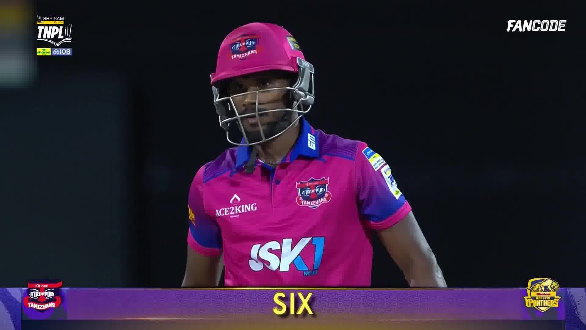 Six! Amith Sathvik Tonks It Straight Down The Ground For A Biggie