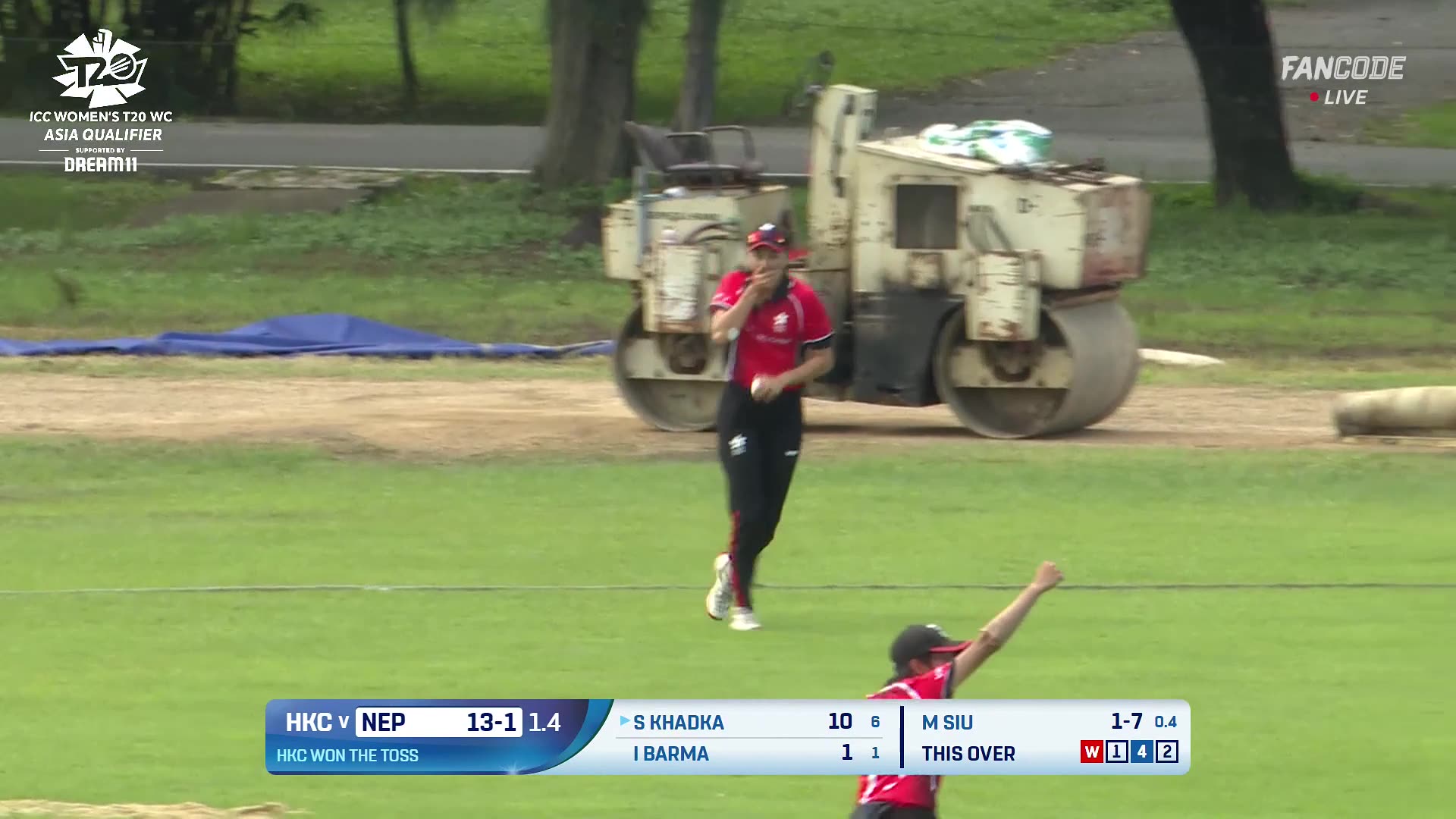 Wicket! Alison Siu Strikes Twice In An Over