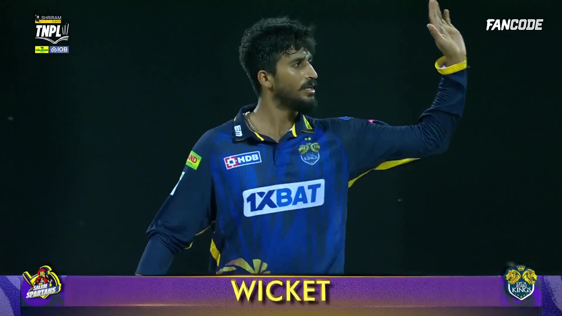 Wicket! Third One For P Vidyuth, Sunny Sandhu Walks Back