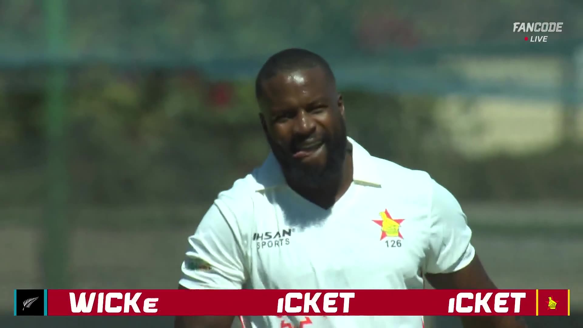 Wicket! Tanaka Chivanga Uses The Bounce Devon Conway Departs