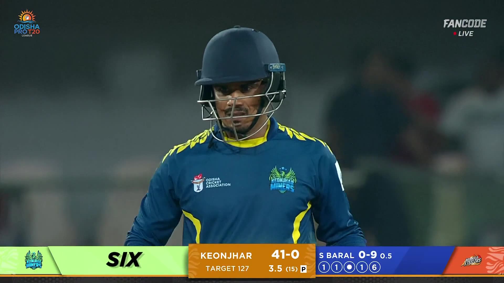 Six! Govinda Poddar Pulls It Over Mid-Wicket For A Six