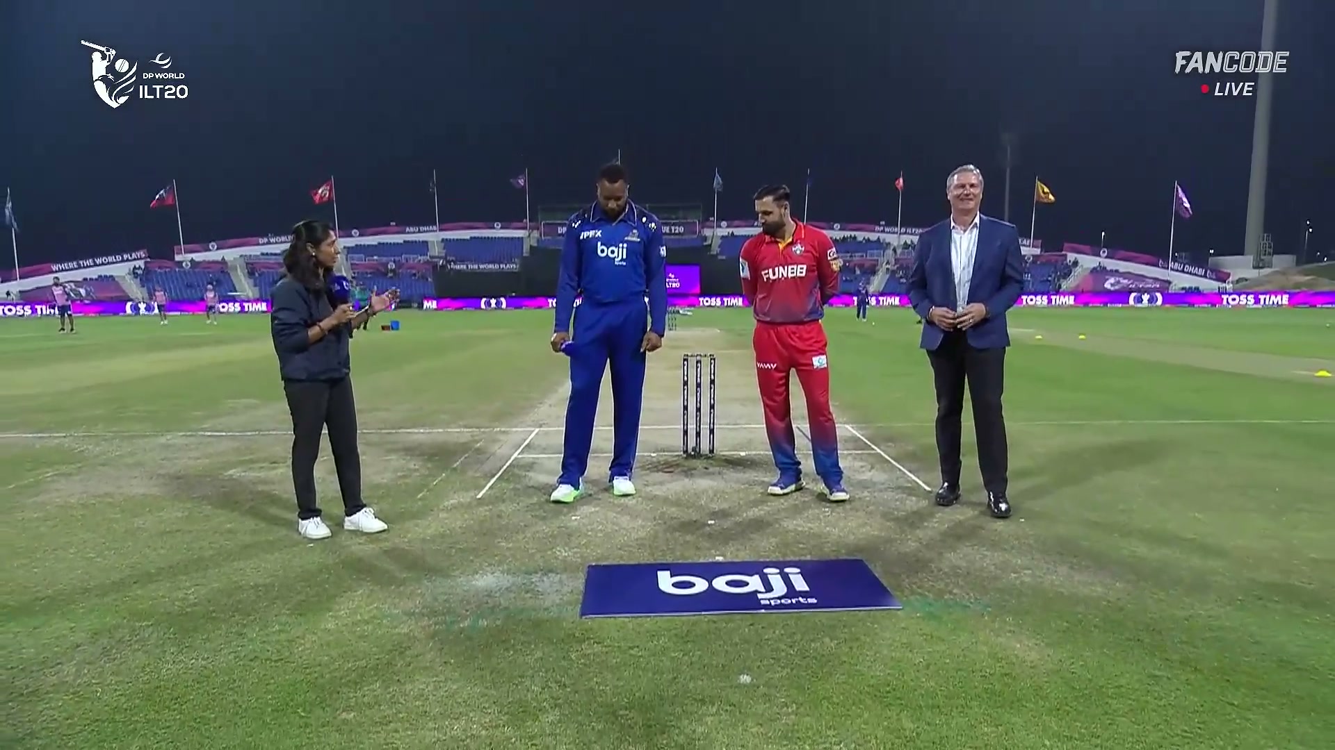 Toss! MI Emirates Won The Toss And Elected To Bowl First